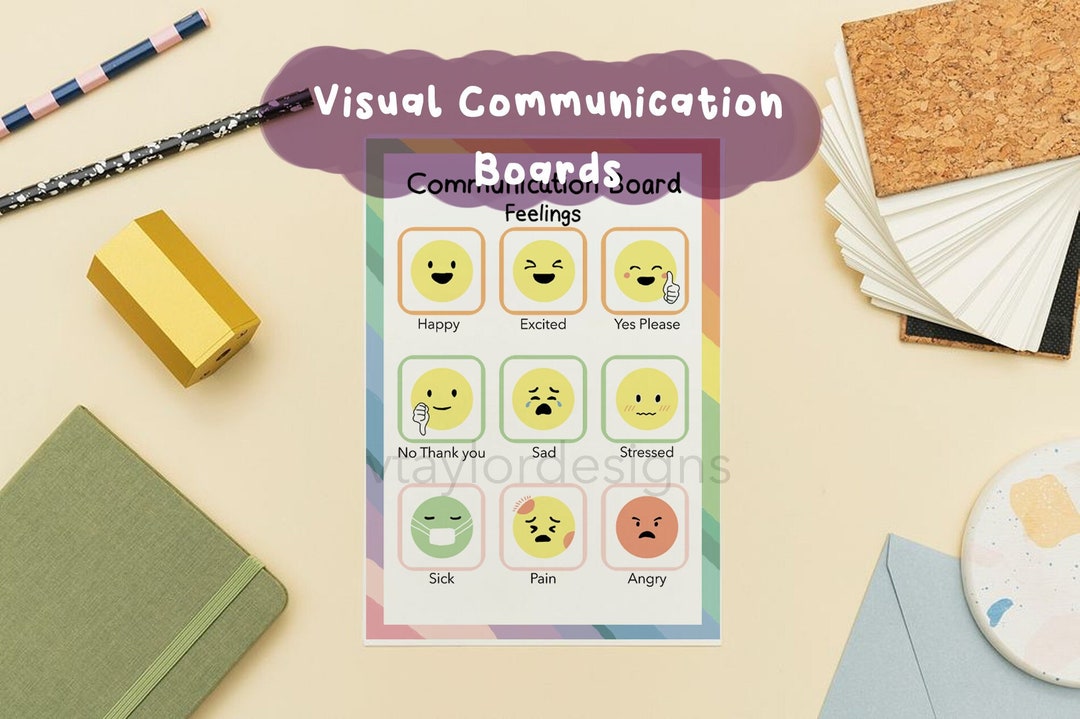 Non Verbal Communication Board | Emotion and Needs Sheets ...