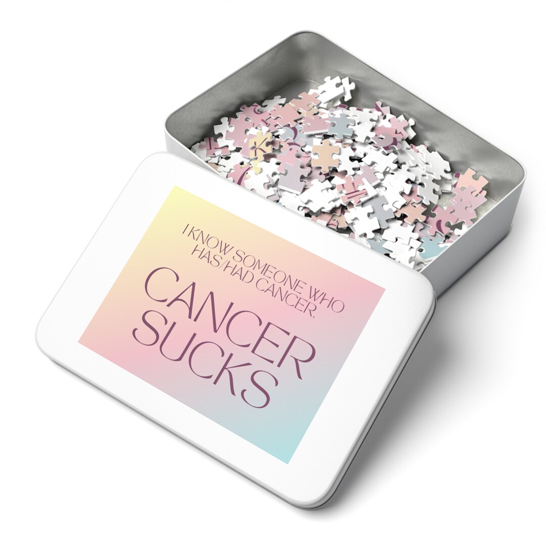 Cancer Sucks Jigsaw Puzzle - Etsy