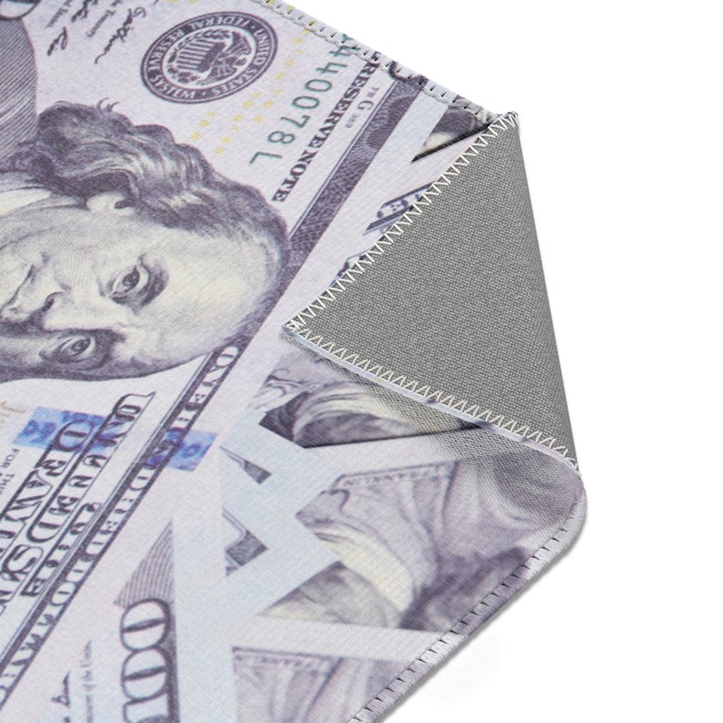 One Hundred Dollar Bill Area Rug - Etsy