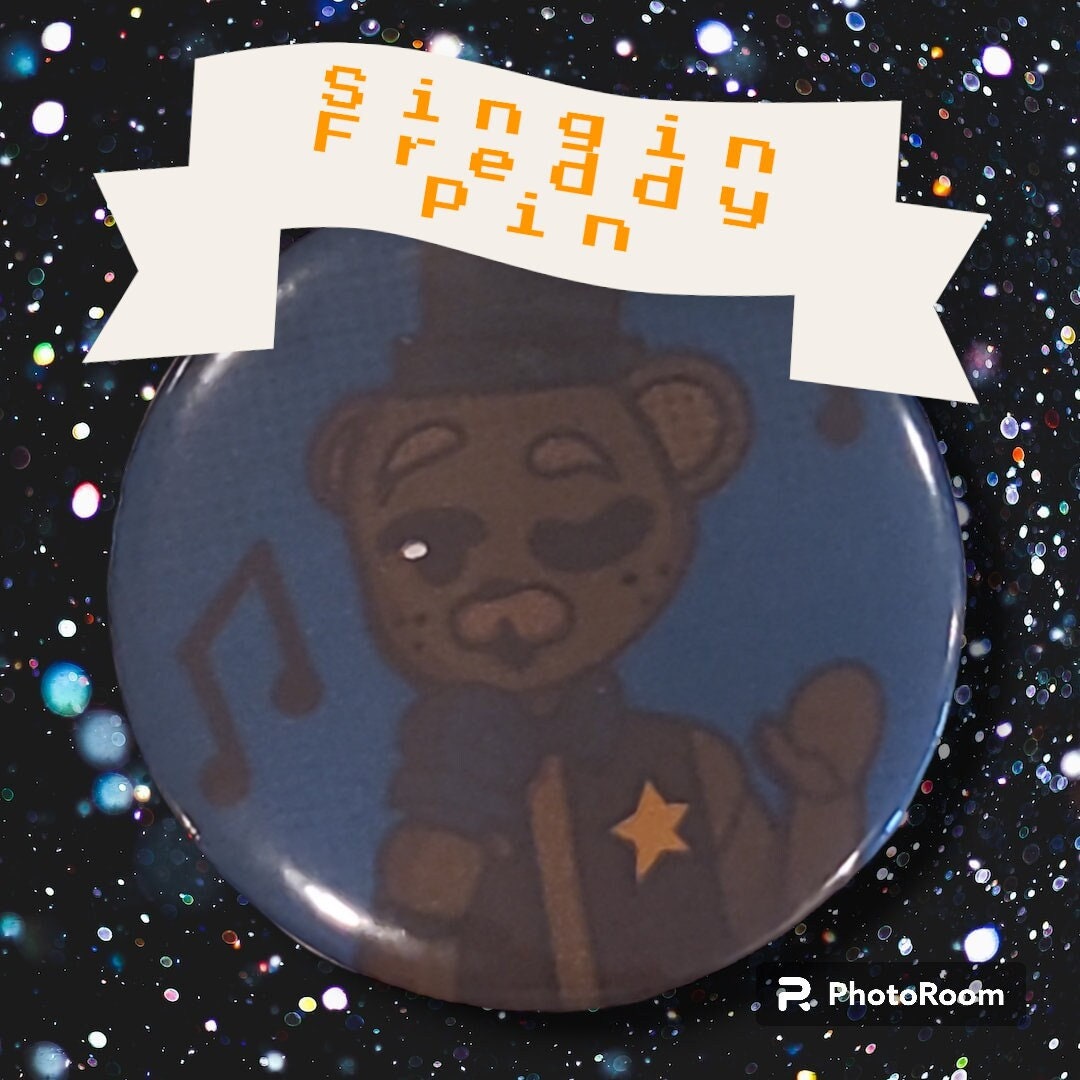 FNAF 1 Inspired Buttons - Etsy