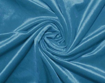Turquoise Velvet - Etsy UK