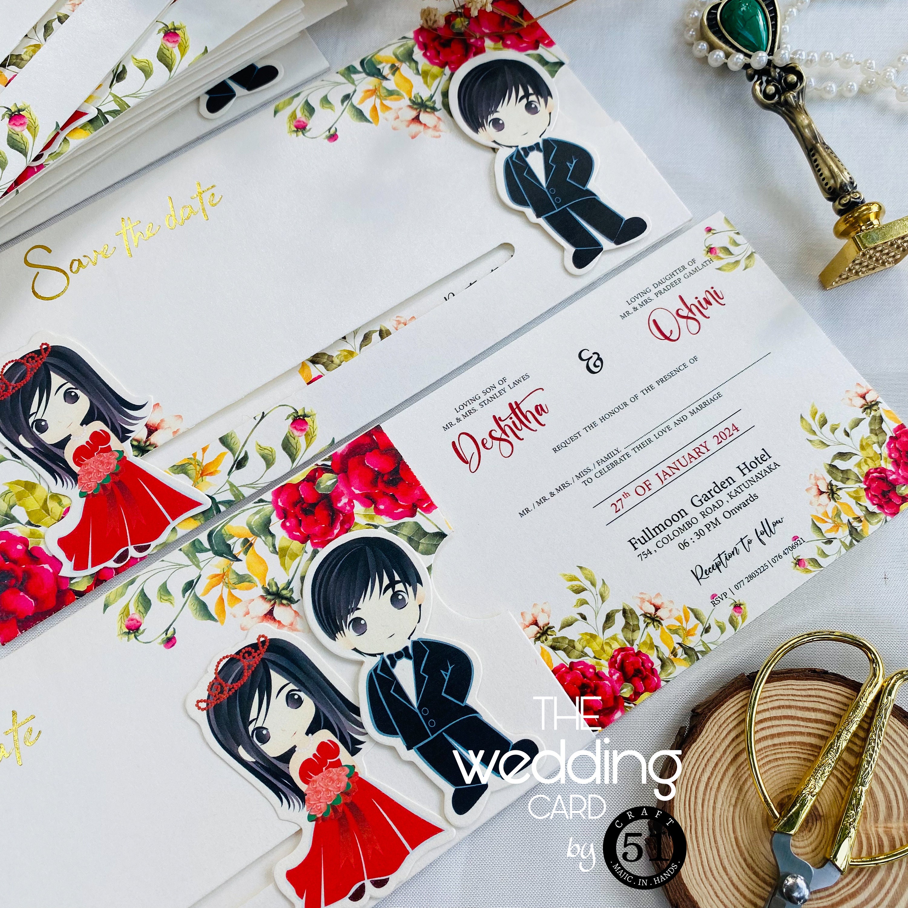 Wedding Sliding Bride Invitation/sliding Invitation/wedding Invitation ...