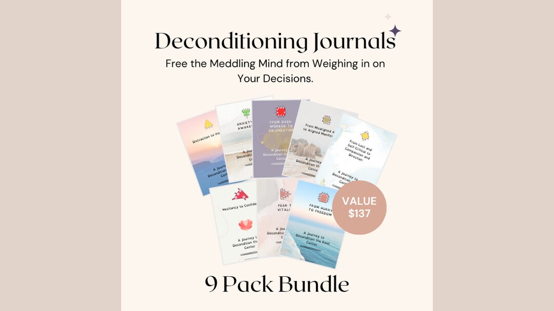 Transformative Human Design Deconditioning Journals: Clearing the 9 ...