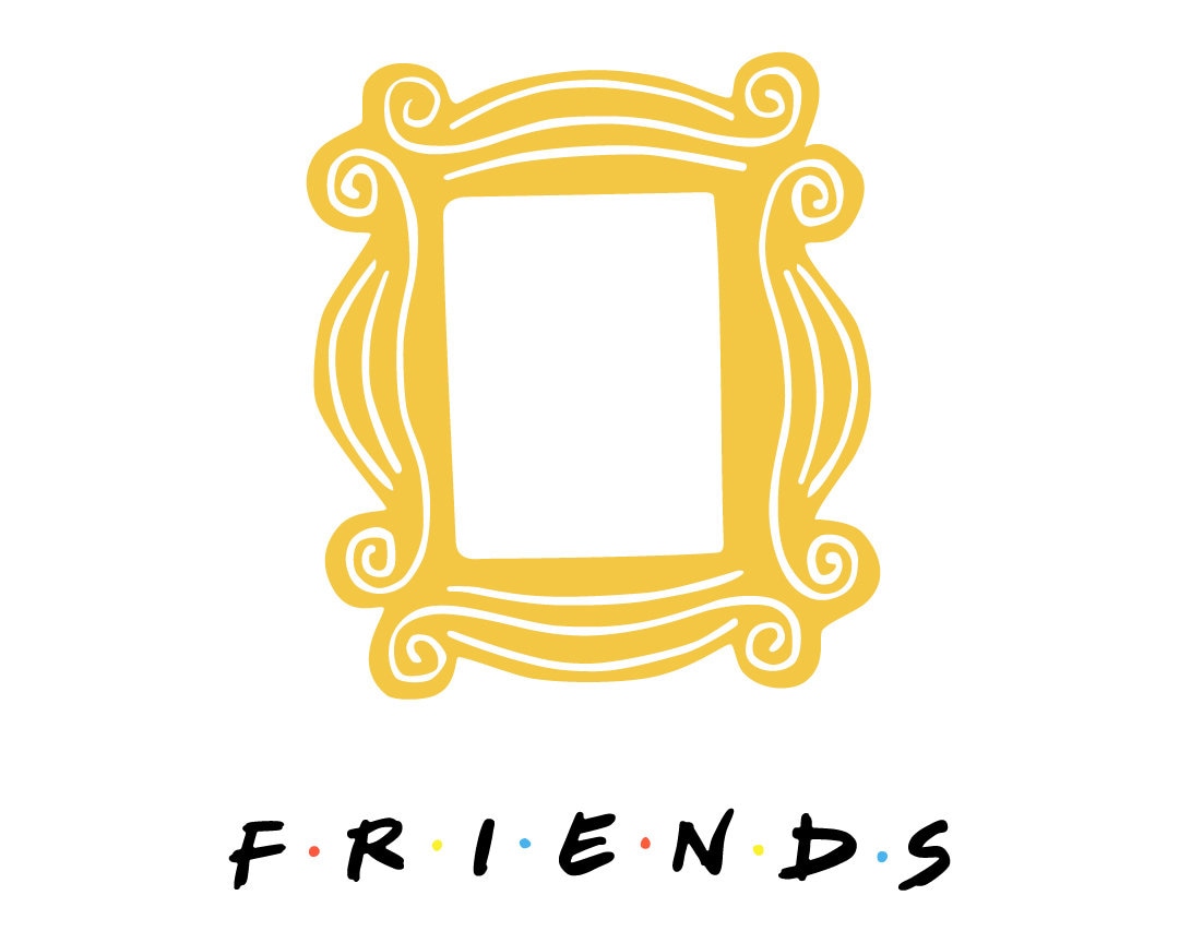 Friends Door Logo SVG / PNG Friends TV Show | Etsy