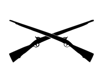 Crossed Rifle Musket - Etsy Australia