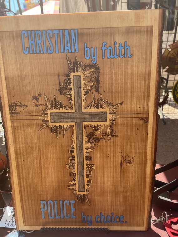 Laser Engraved Cross | Etsy