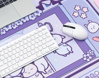 Purple Mouse Pad | Etsy