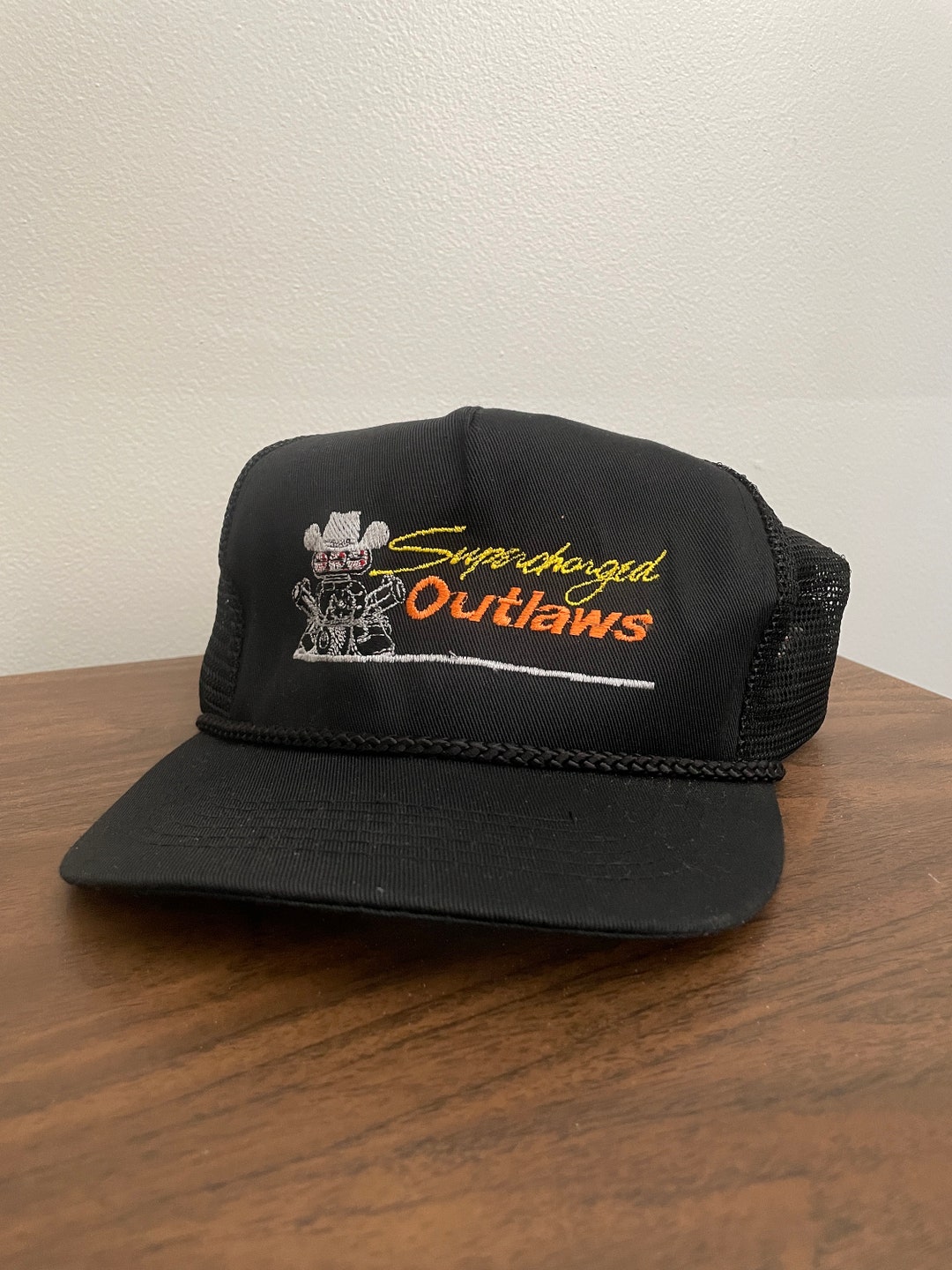 Supercharged Outlaws Racing Snapback Hat - Etsy