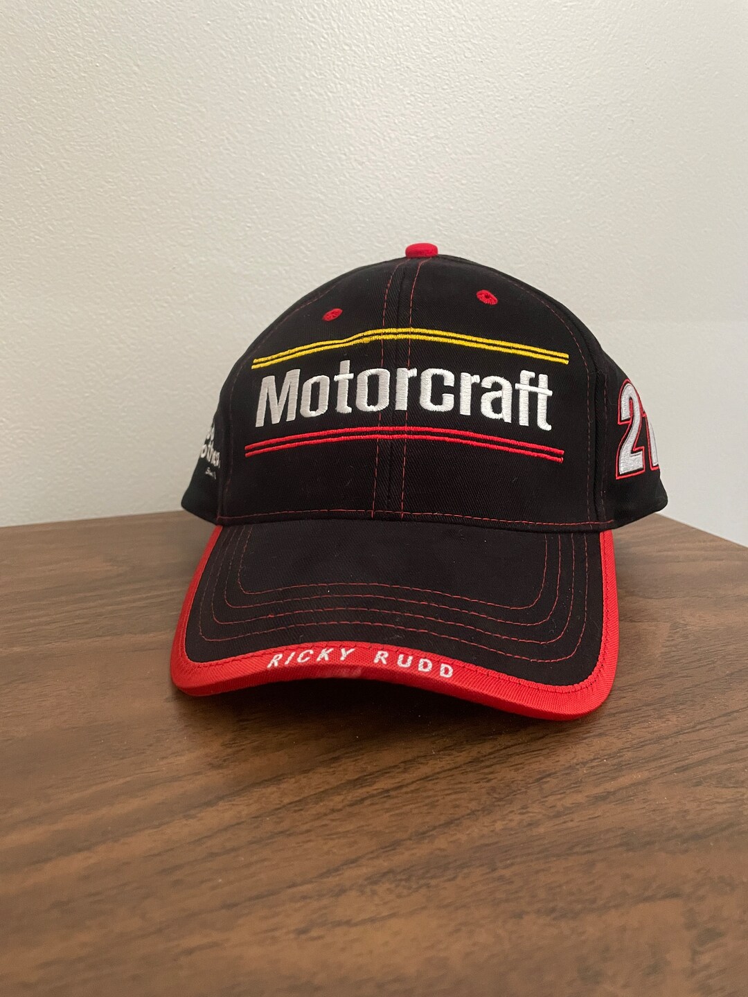 Nascar Motorcraft Ricky Rudd Racing Hat - Etsy