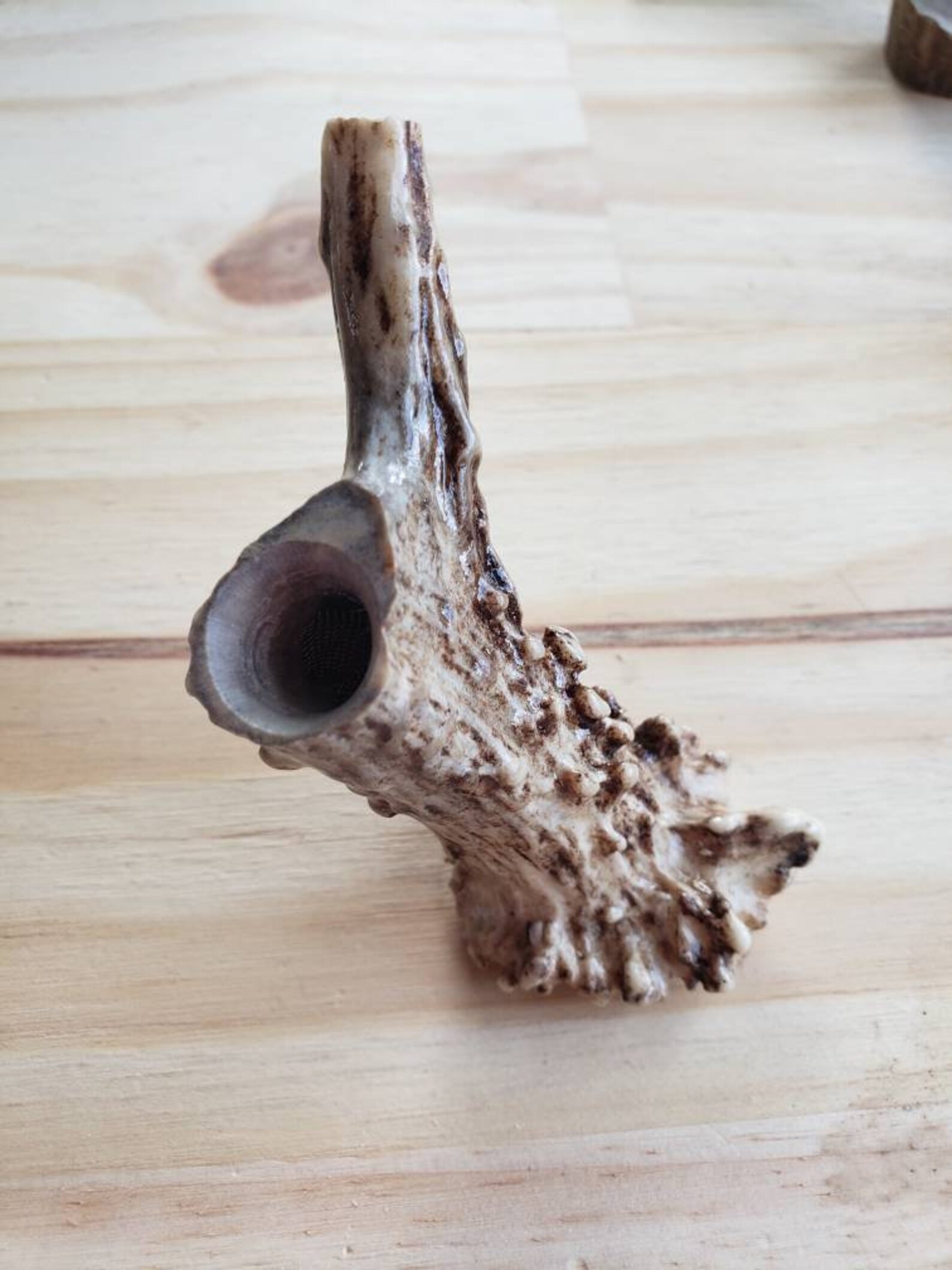 Deer antler pipe | Etsy