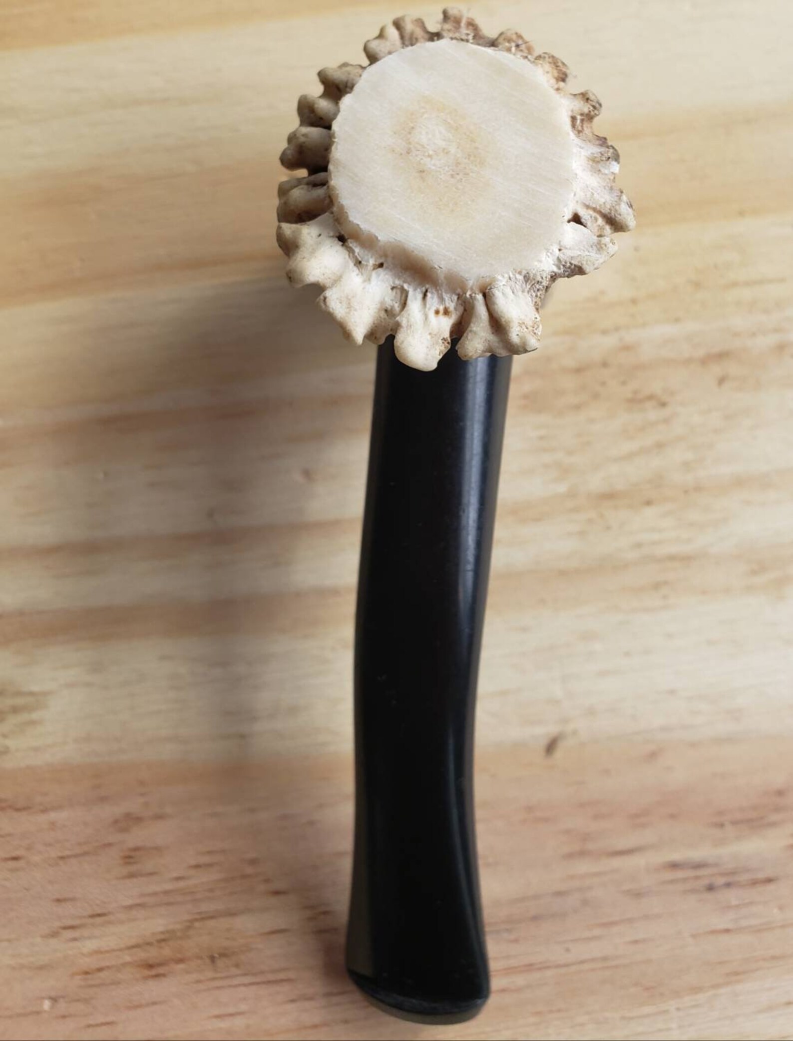 Deer Antler Pipe With Tobacco Pipe Stem! - Etsy