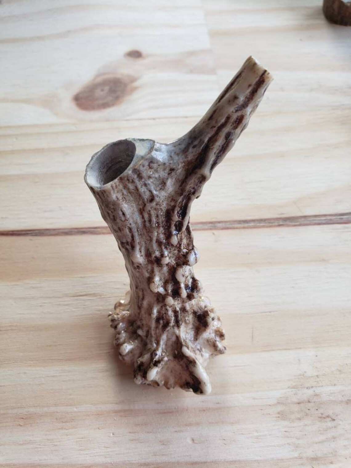 Deer antler pipe | Etsy