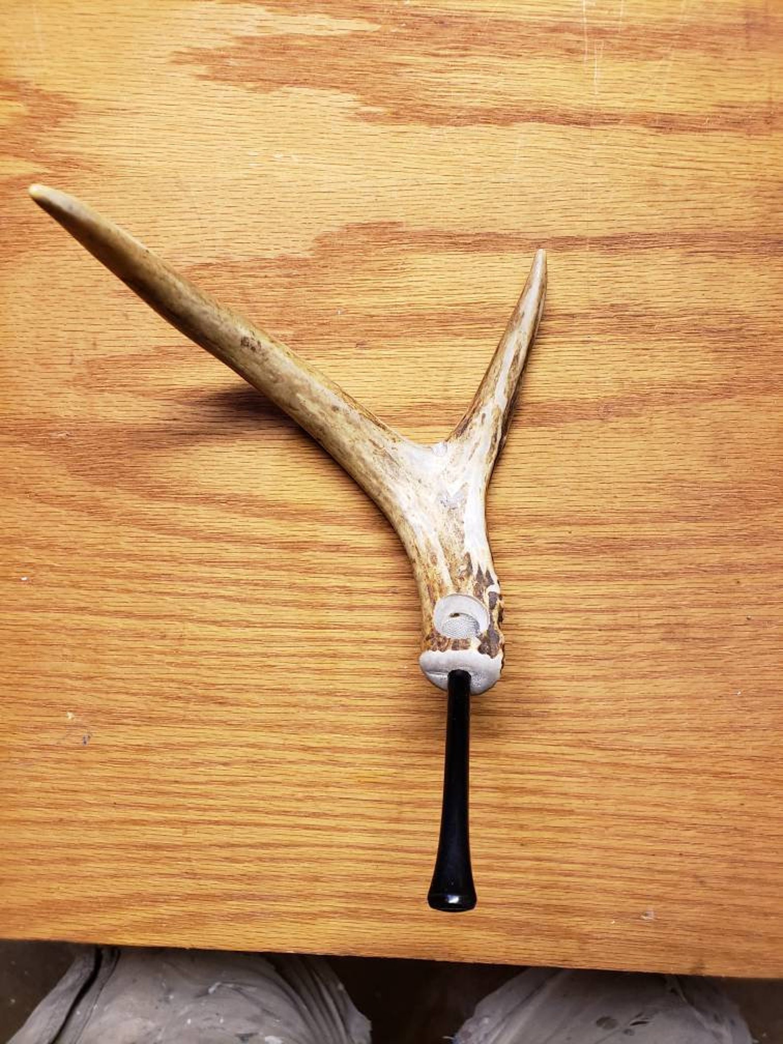 Deer Antler Pipe | Etsy