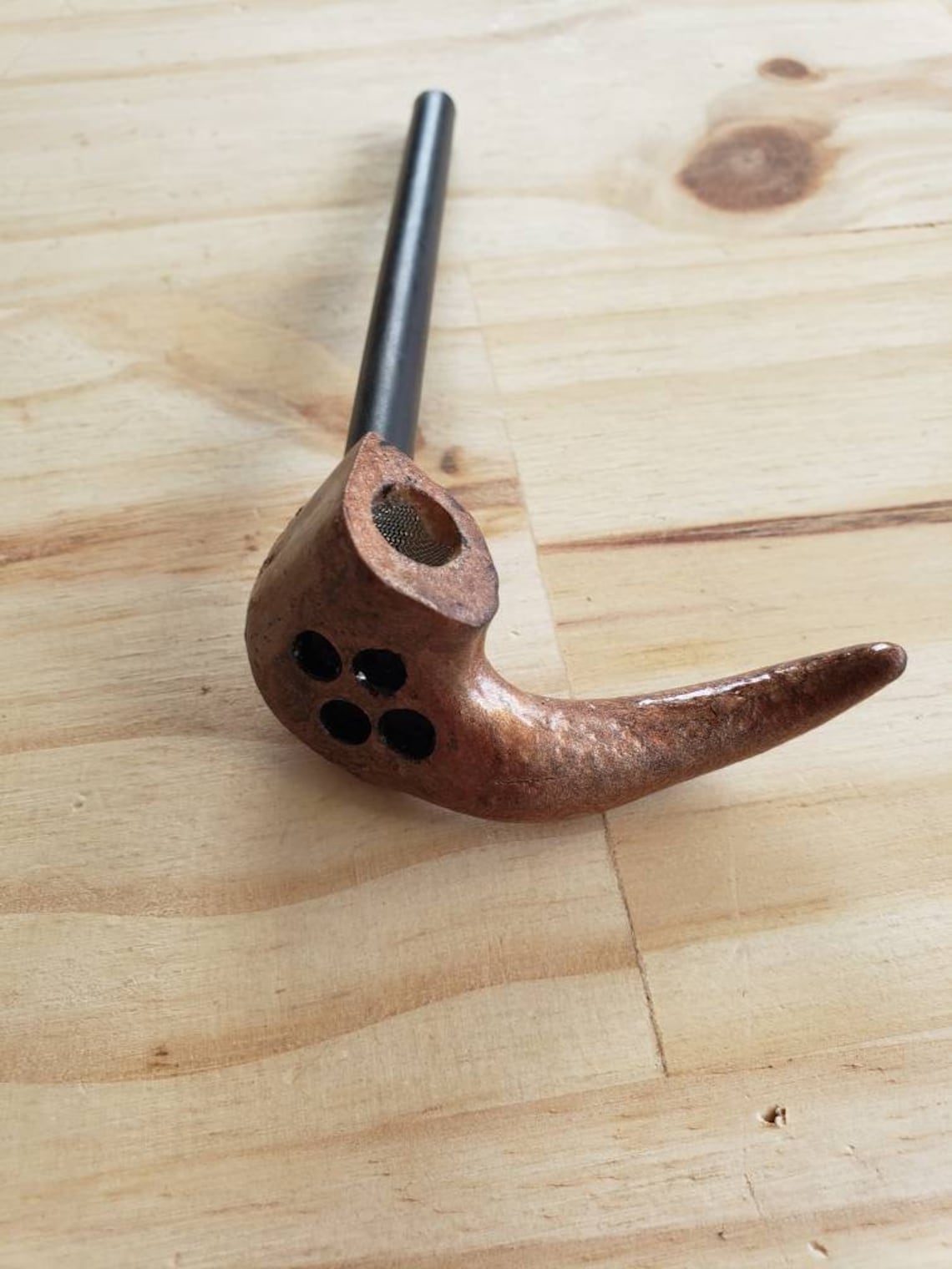 Deer Antler Pipe | Etsy