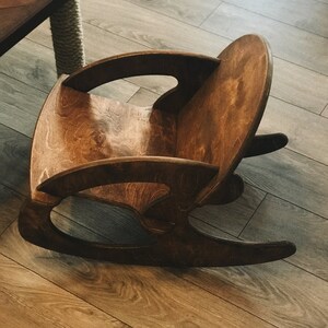 Rocking Chair for Children Vector for Cut CNC 12mm Plywood. - Etsy