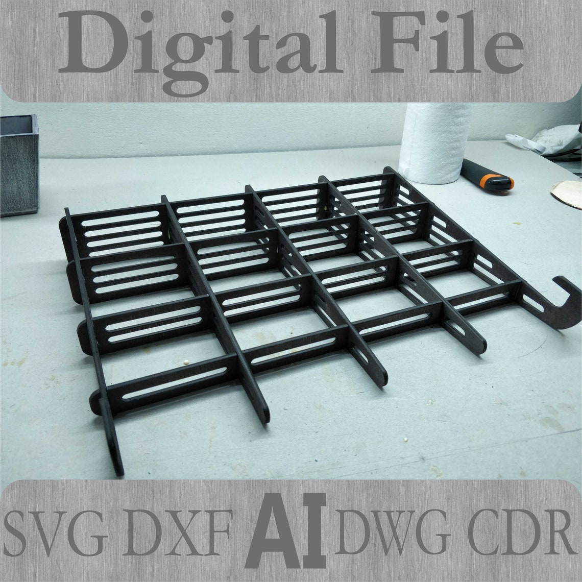 Laptop Stand. Notebook Stand. Digital File for Cutting CNC or Laser ...