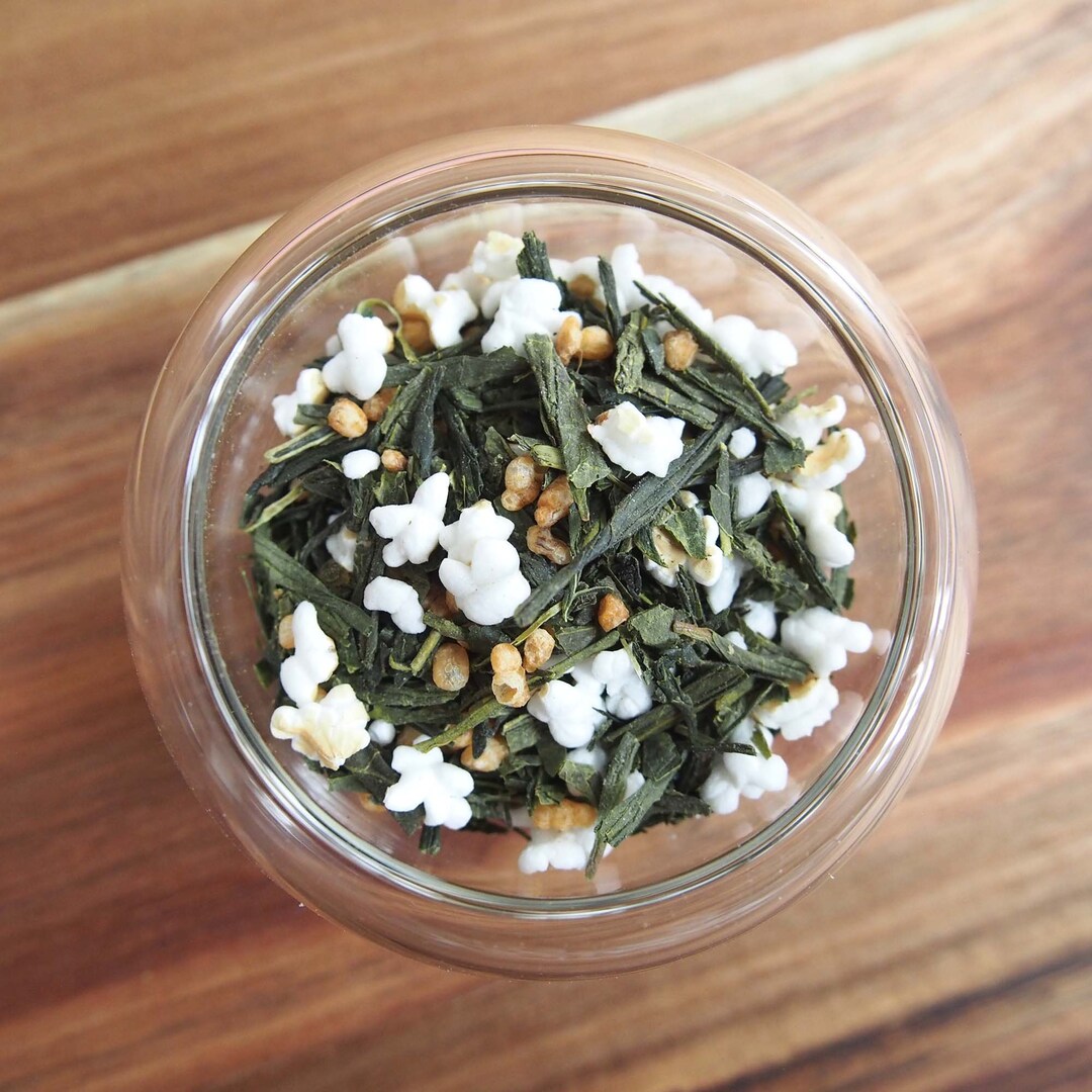 Japanese Genmaicha Green Tea: Toasted Rice Sencha, Kagoshima - Etsy
