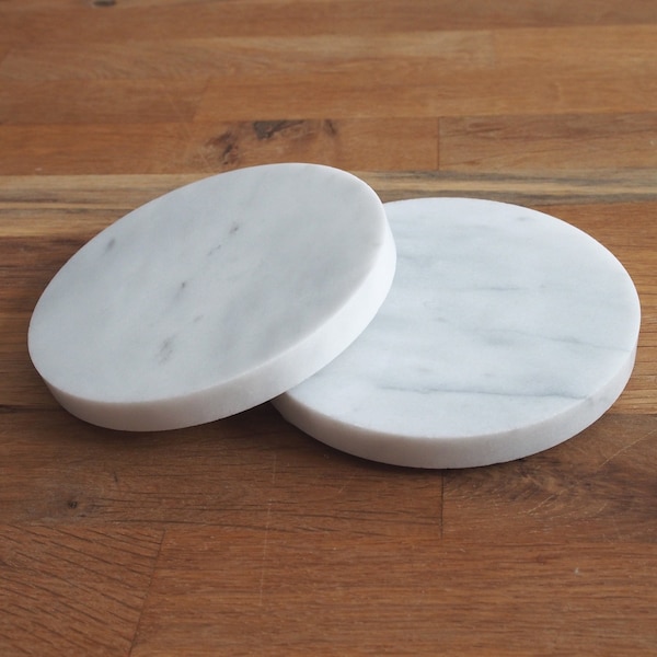 Marble Coasters - Etsy