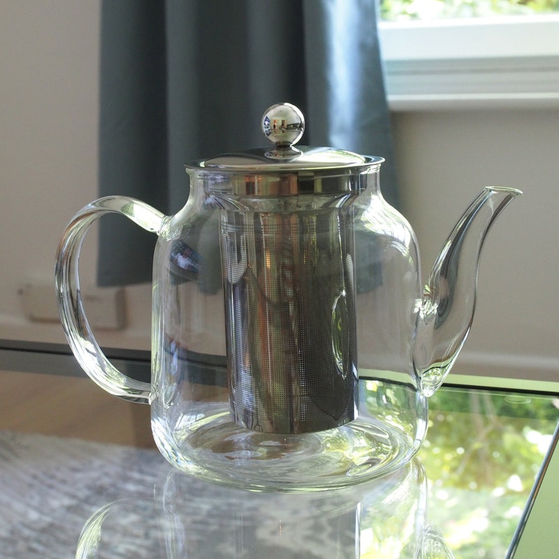 Glass Teapot - Etsy