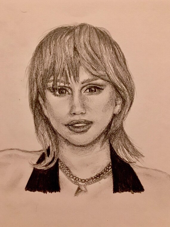 Pencil Drawings Of Miley Cyrus
