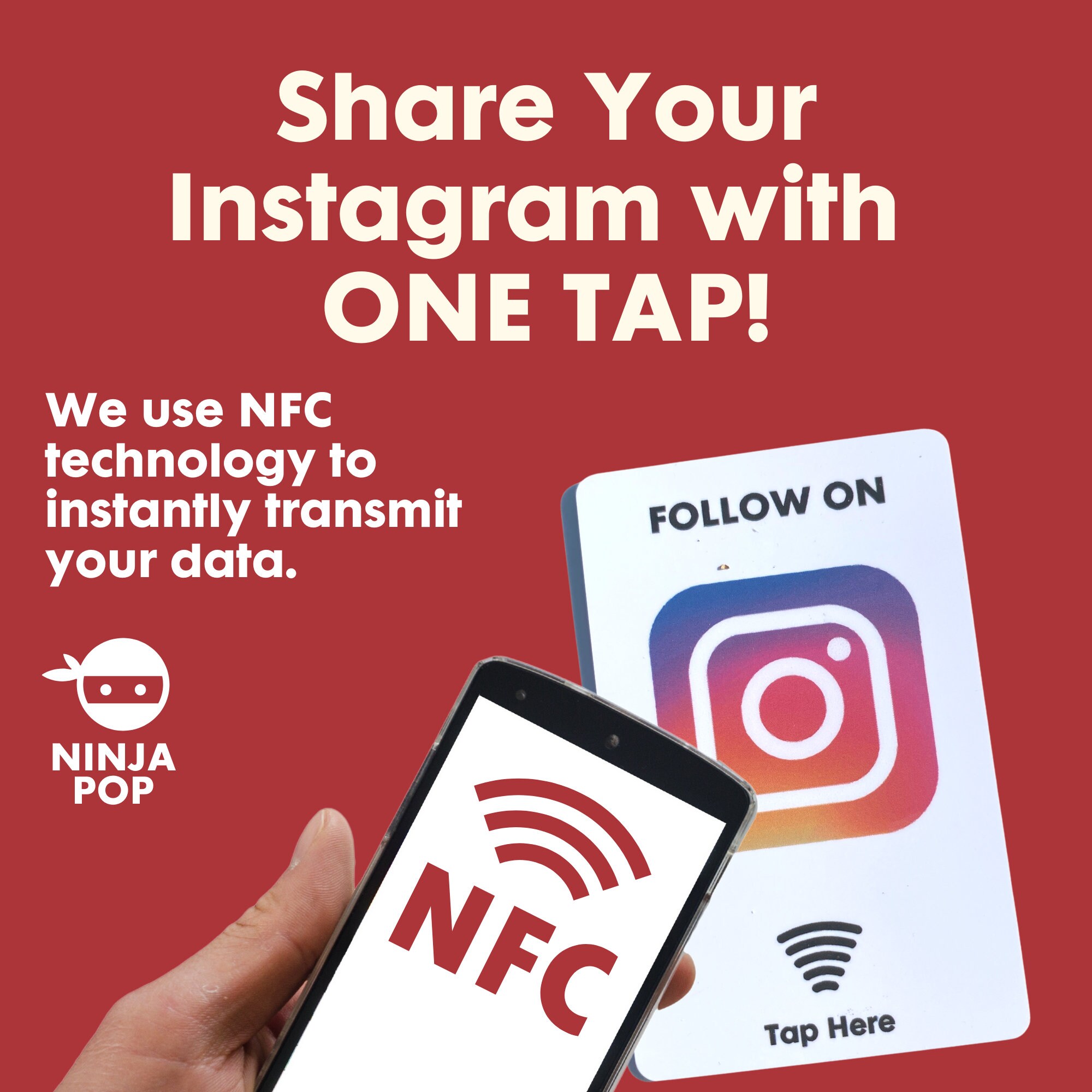Instagram Tap Card - Social Media Follower Generator - Get Followers ...