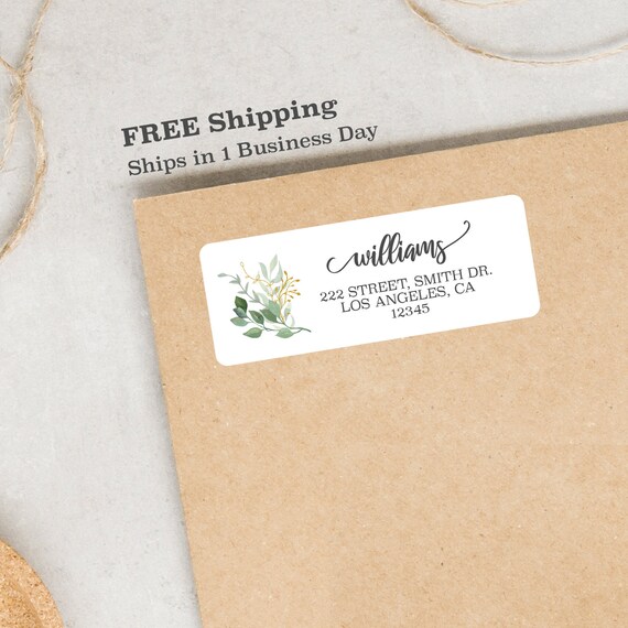 Return Address Labels Address Labels Printed Address Label Etsy Return Address Labels Address Labels Printed Address Label Etsy