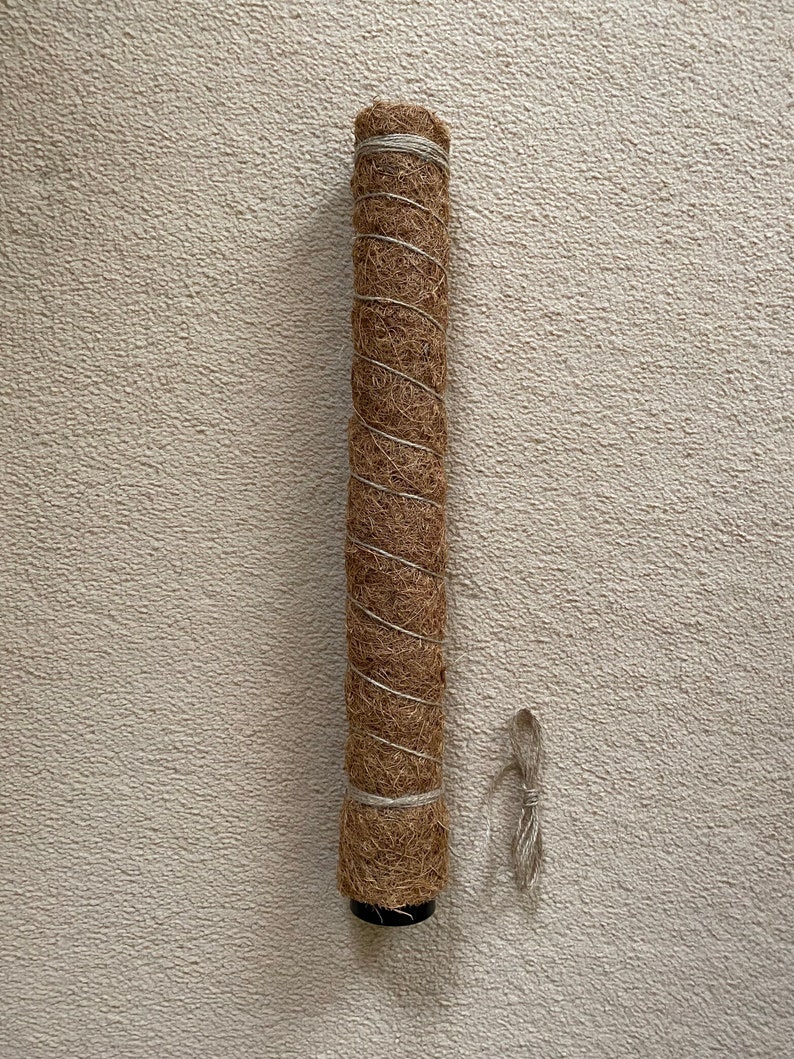 Coco Moss Pole Plant Support Free Twine | Etsy UK