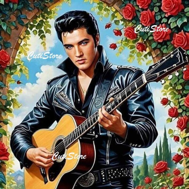 Elvis Presley Poster - Etsy