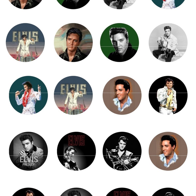 Elvis Cake Topper - Etsy