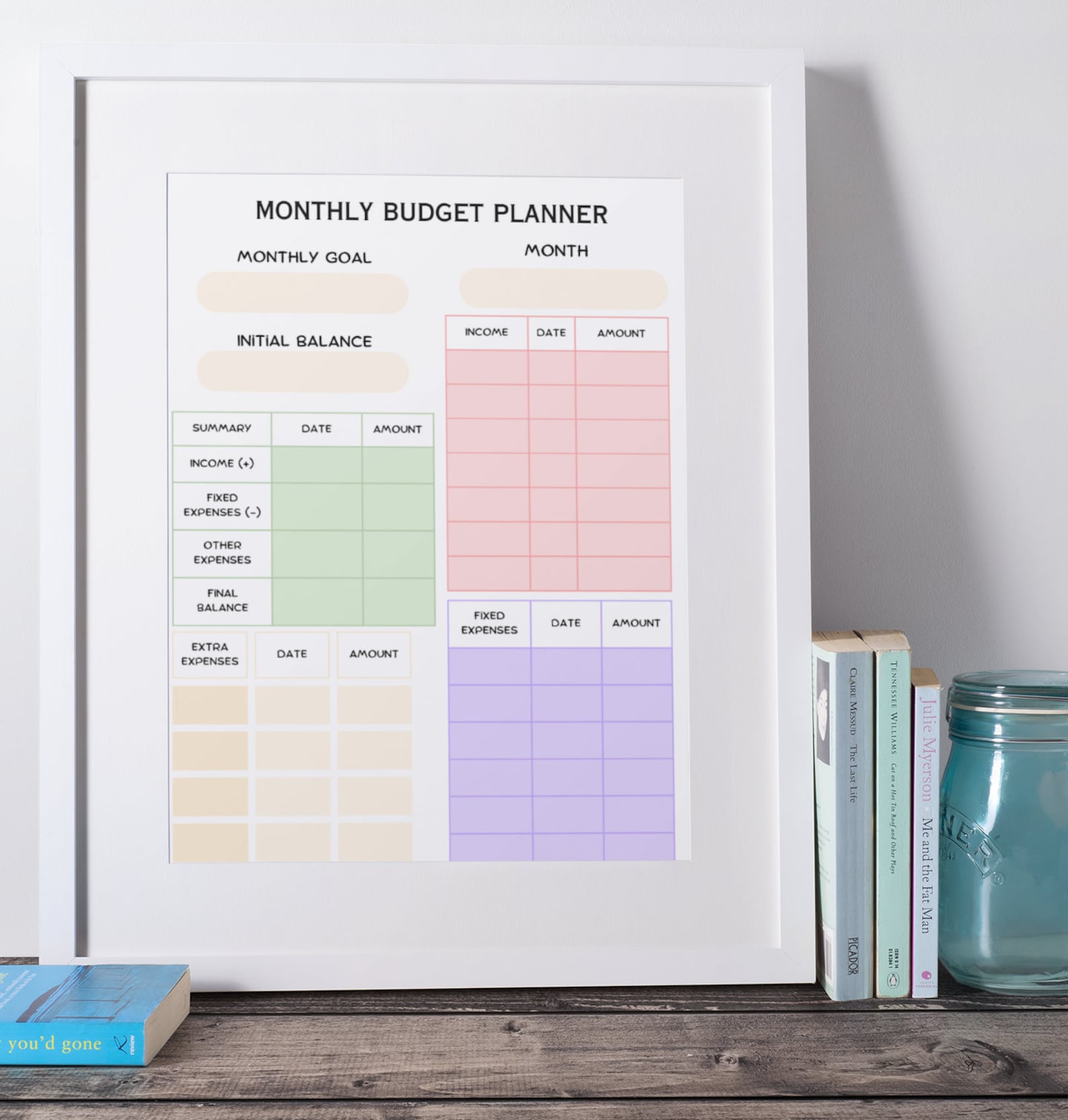 Budget Planner Printable, Finance Planner, Printable Budget, Budget ...