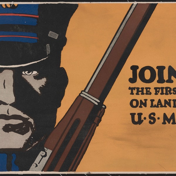 Marine Corps Recruiting Poster - Etsy
