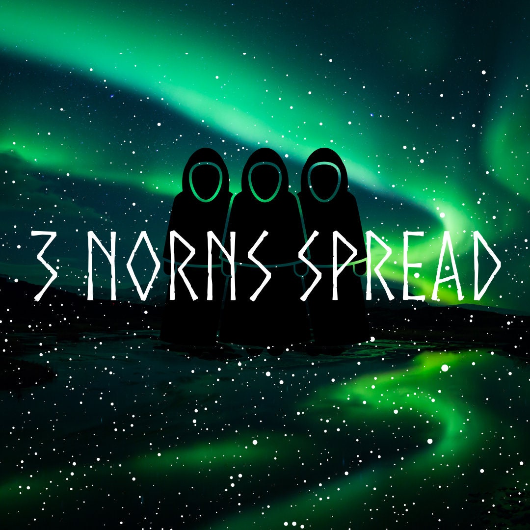 3 Runes Norns Spread Rune Divination Reading | Etsy