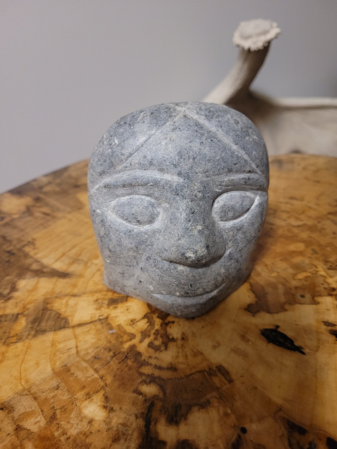 Vintage Inuit Soapstone Carving - Etsy