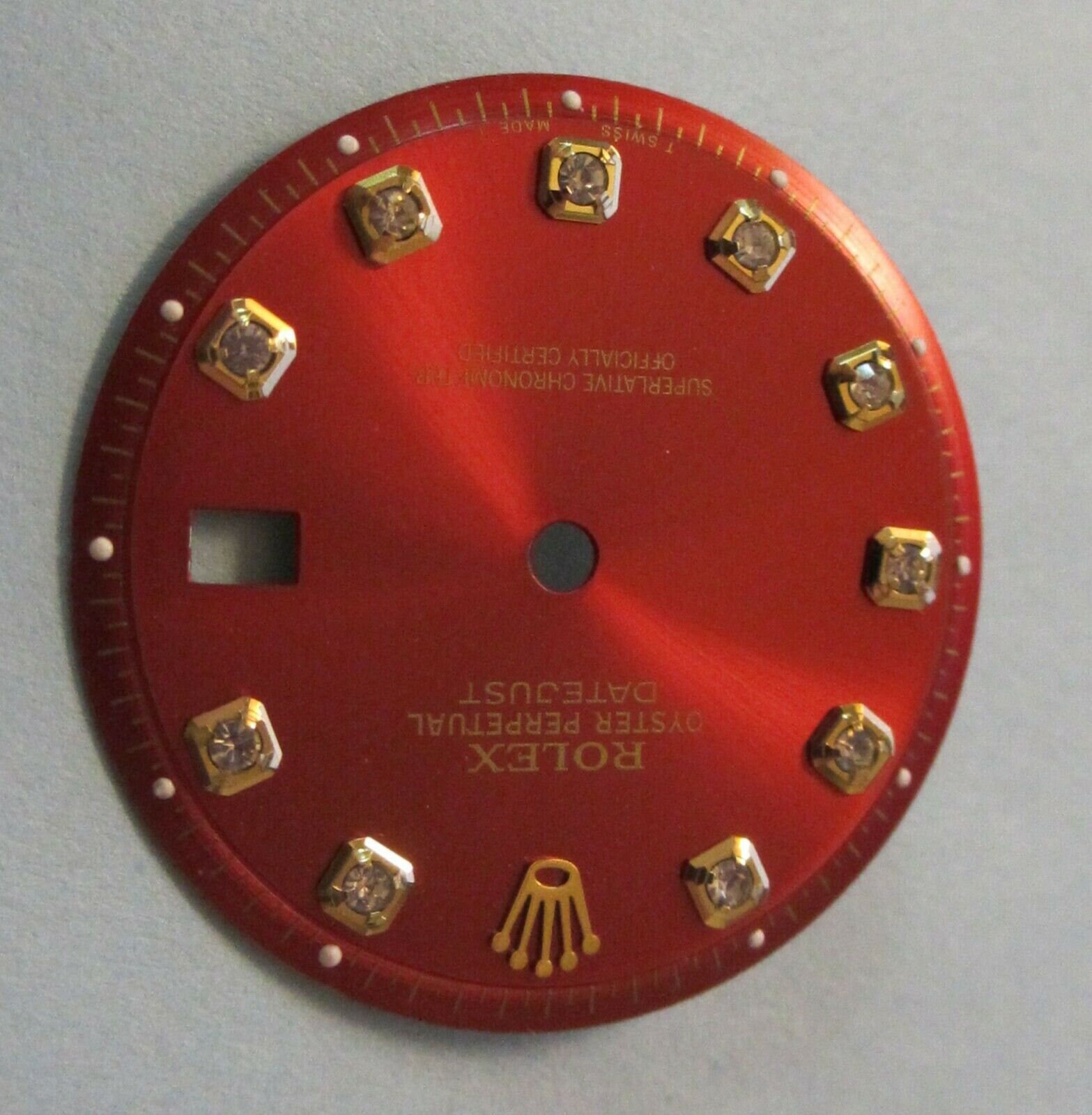Rolex Piepan Datejust MAROON Repaired Dial 1600 1601 1603 - Etsy Canada