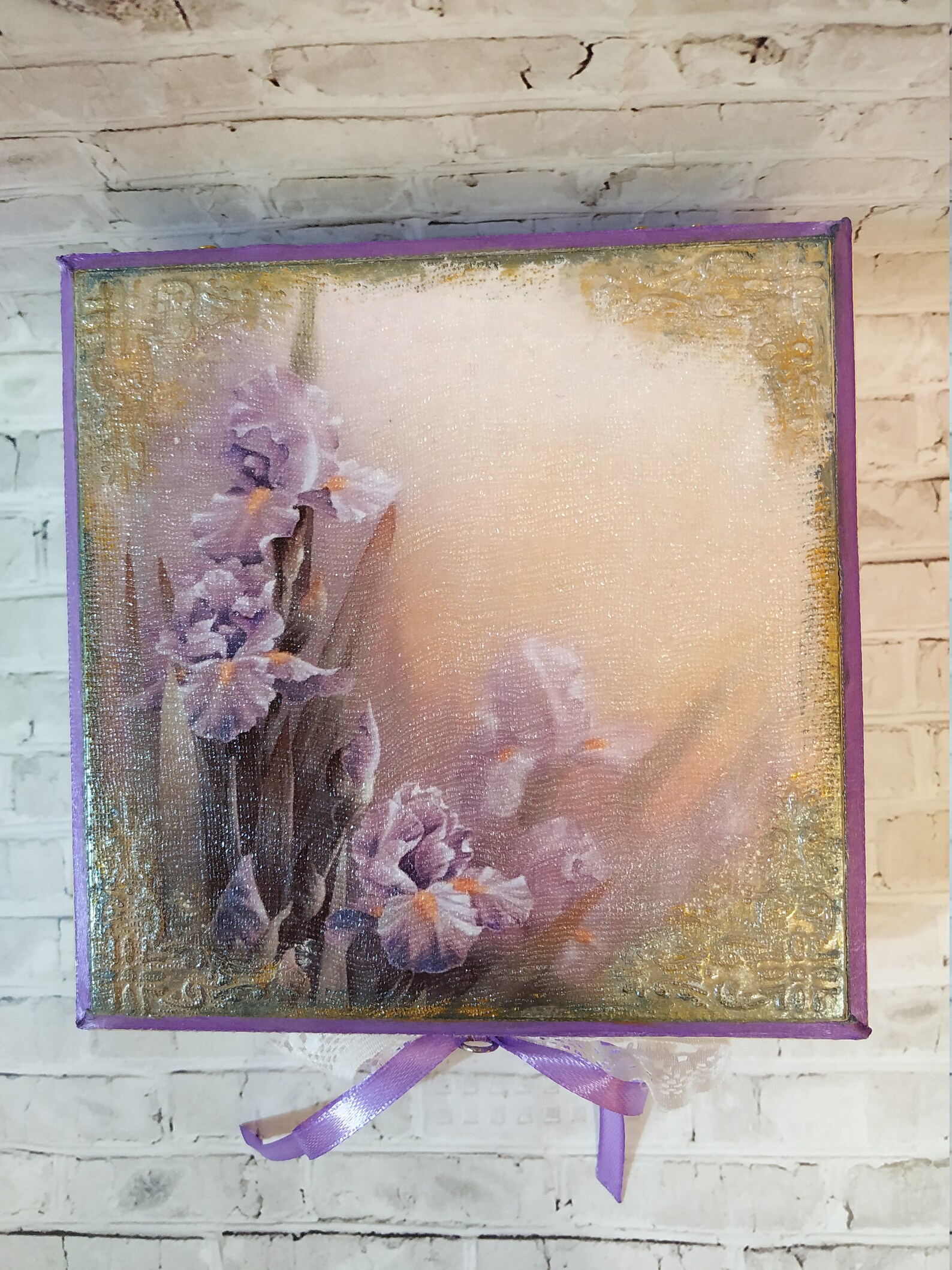 Flower Pattern Box/Tea Bag Storage Box/Jewelry Box/A gift for | Etsy