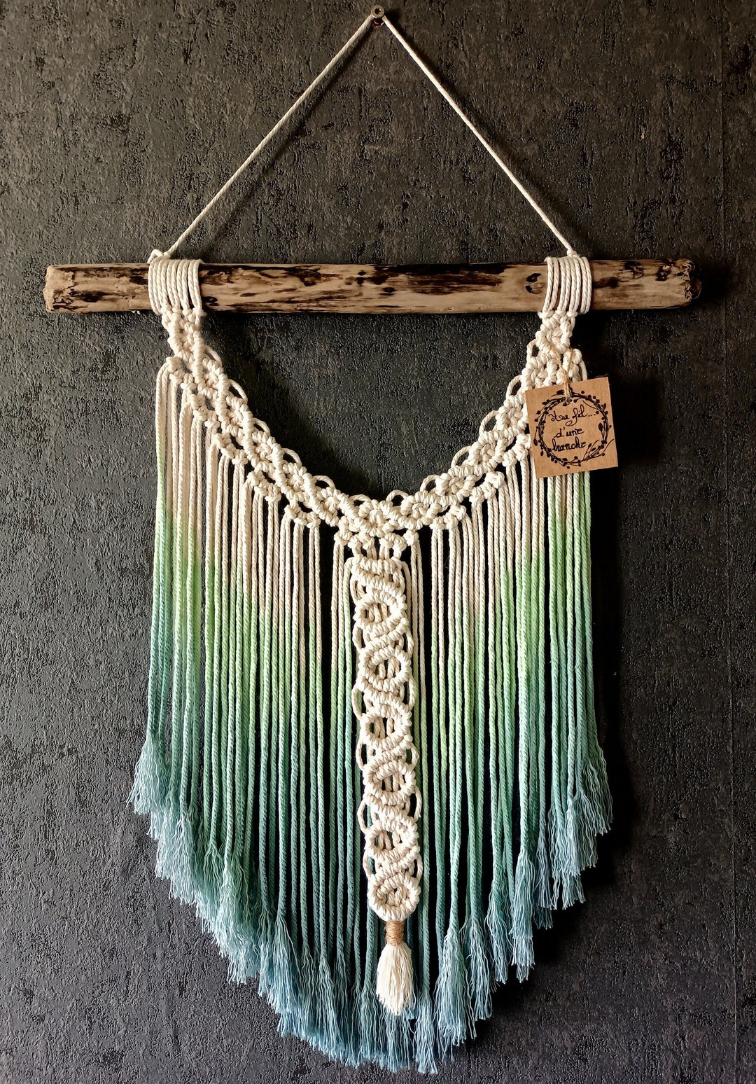 Décoration Murale En Macramé Décoration D'intérieur Art Mural En ...