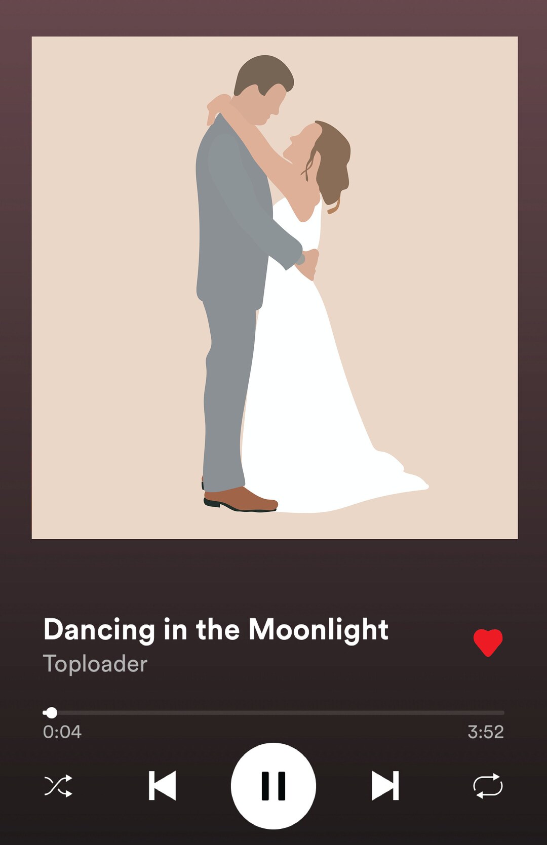 Custom Spotify Illustration - Digital Portrait - Etsy