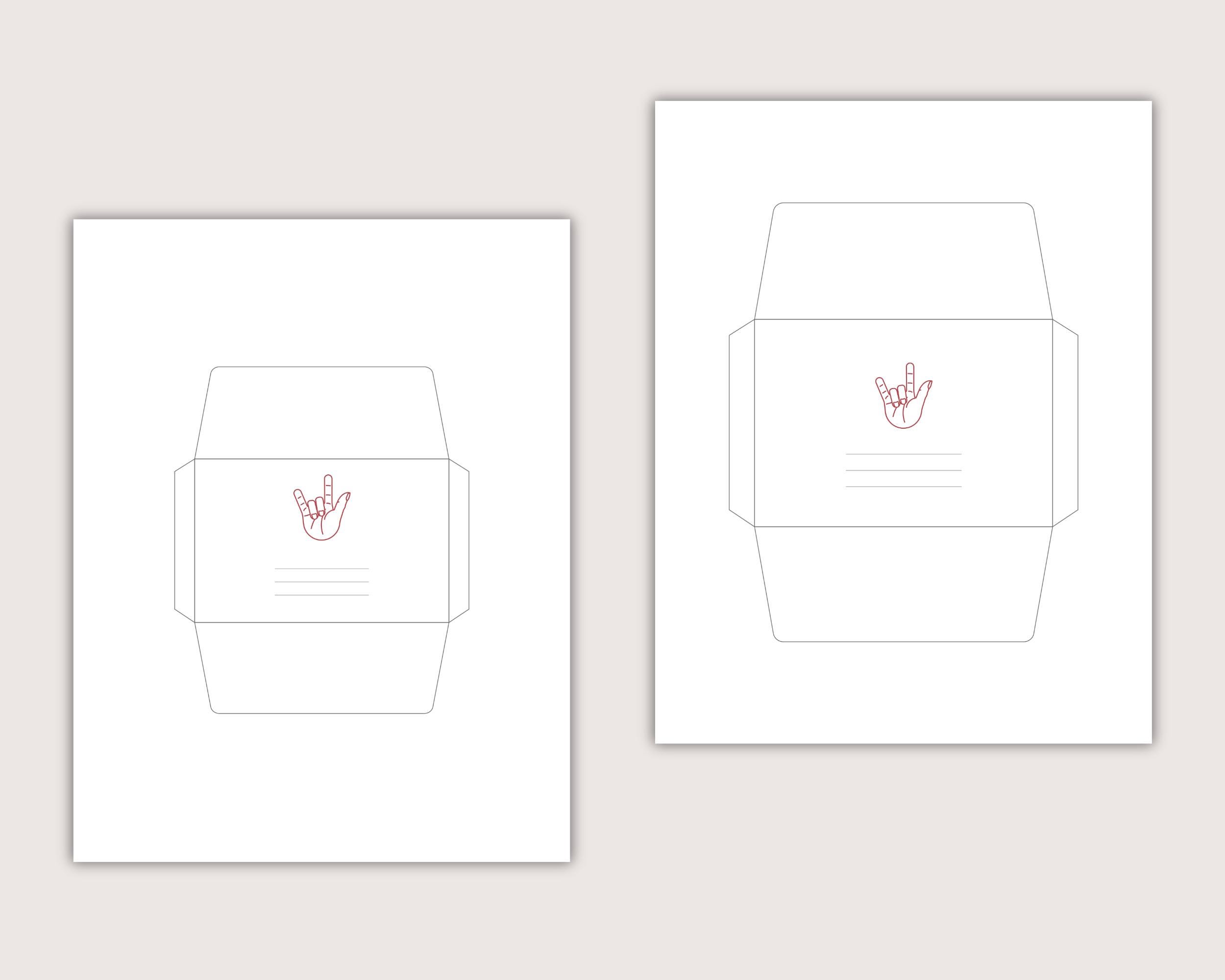 Valentines Day - Printable Card - Sign Language Card - ASL I Love You ...