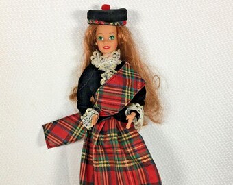 Scottish Barbie Mattel 1980 - Etsy