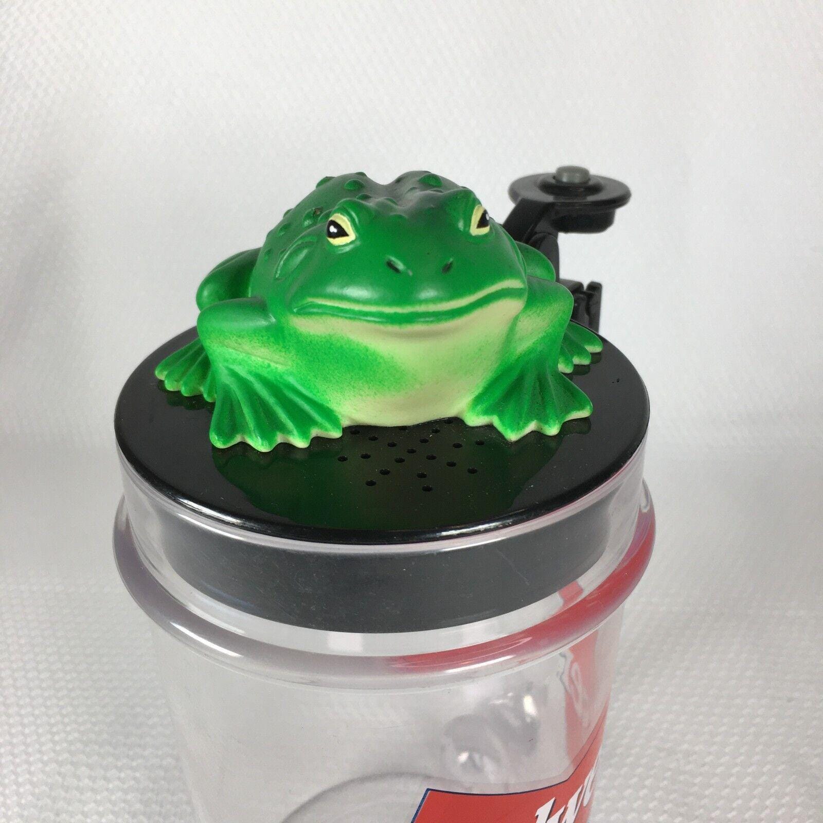 Vintage 1996 Budweiser Beer Talking Plastic Beer Mug Frog Bud-weis-er ...
