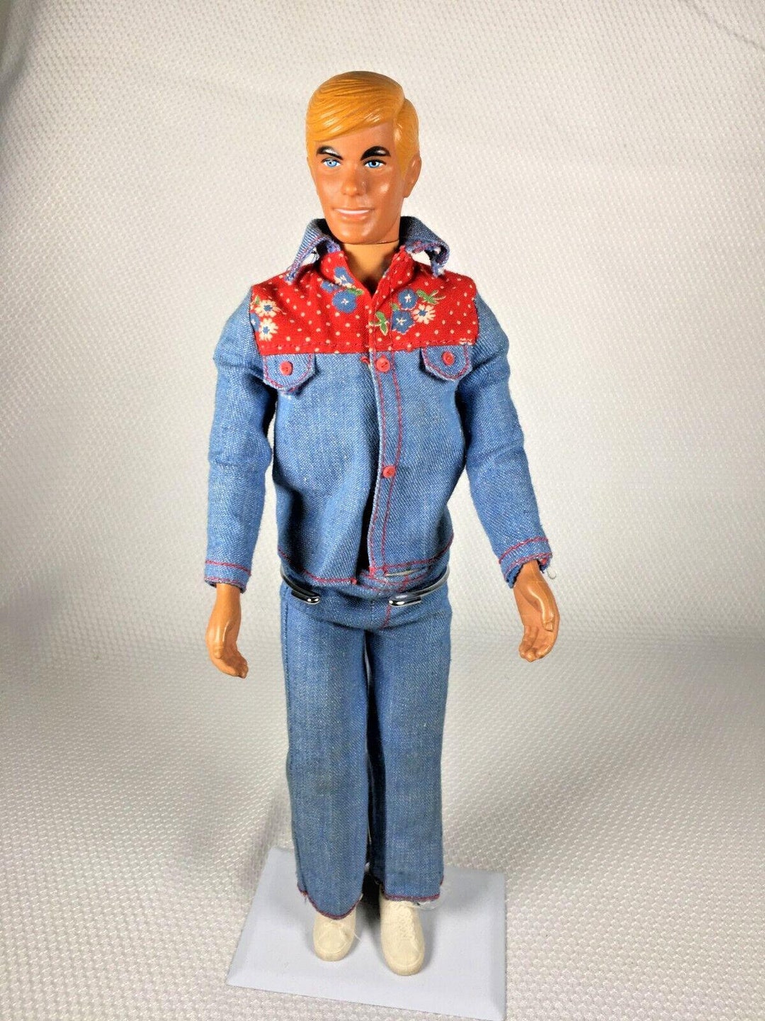 Vintage 1970 Sunset Malibu Ken Doll 1088 Wearing Best Buy 7225 Denim ...
