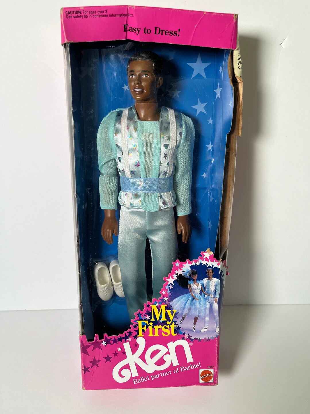 My First Ken Barbie Doll Easy to Dress Ballet Partner of Barbie 1807 ...