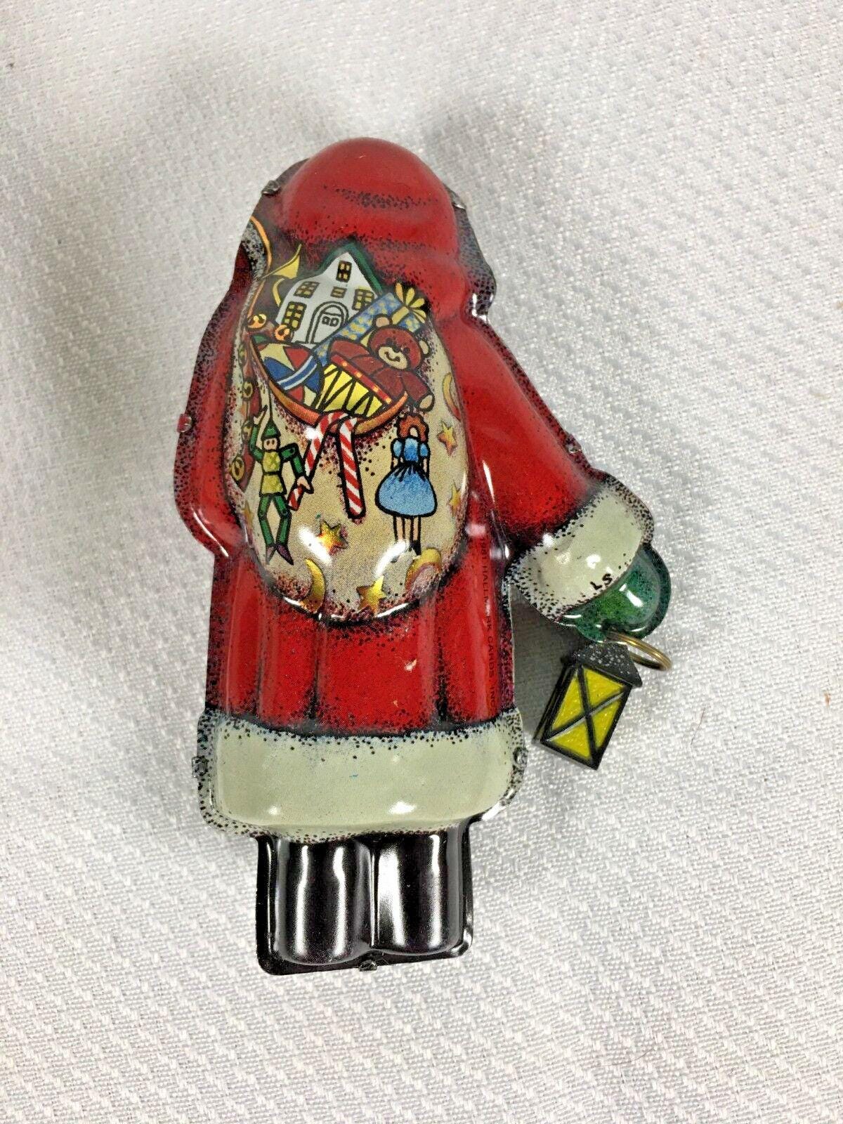 Vintage Hallmark Keepsake Christmas Ornament "st. Nicholas" Tin Boxed ...