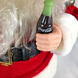 Vintage 1991 Animated Coca-cola Shhh Santa Clause W/dog Original Boxed ...