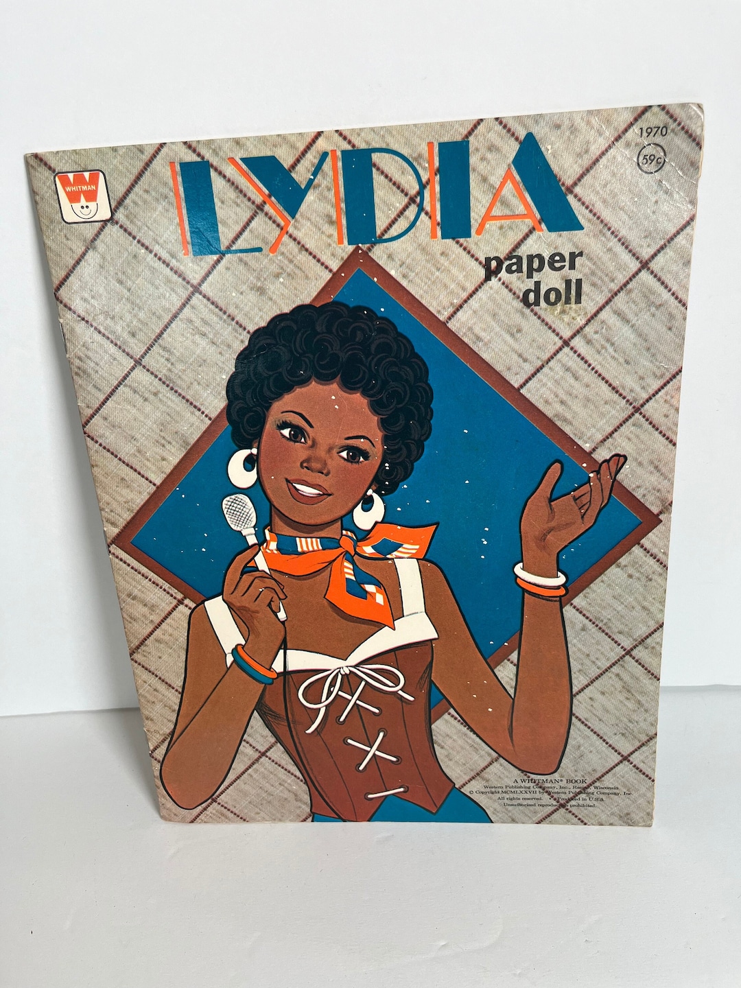 Vintage 1977 Whitman LYDIA Paper Doll 1970 NEW Unpunched - Etsy