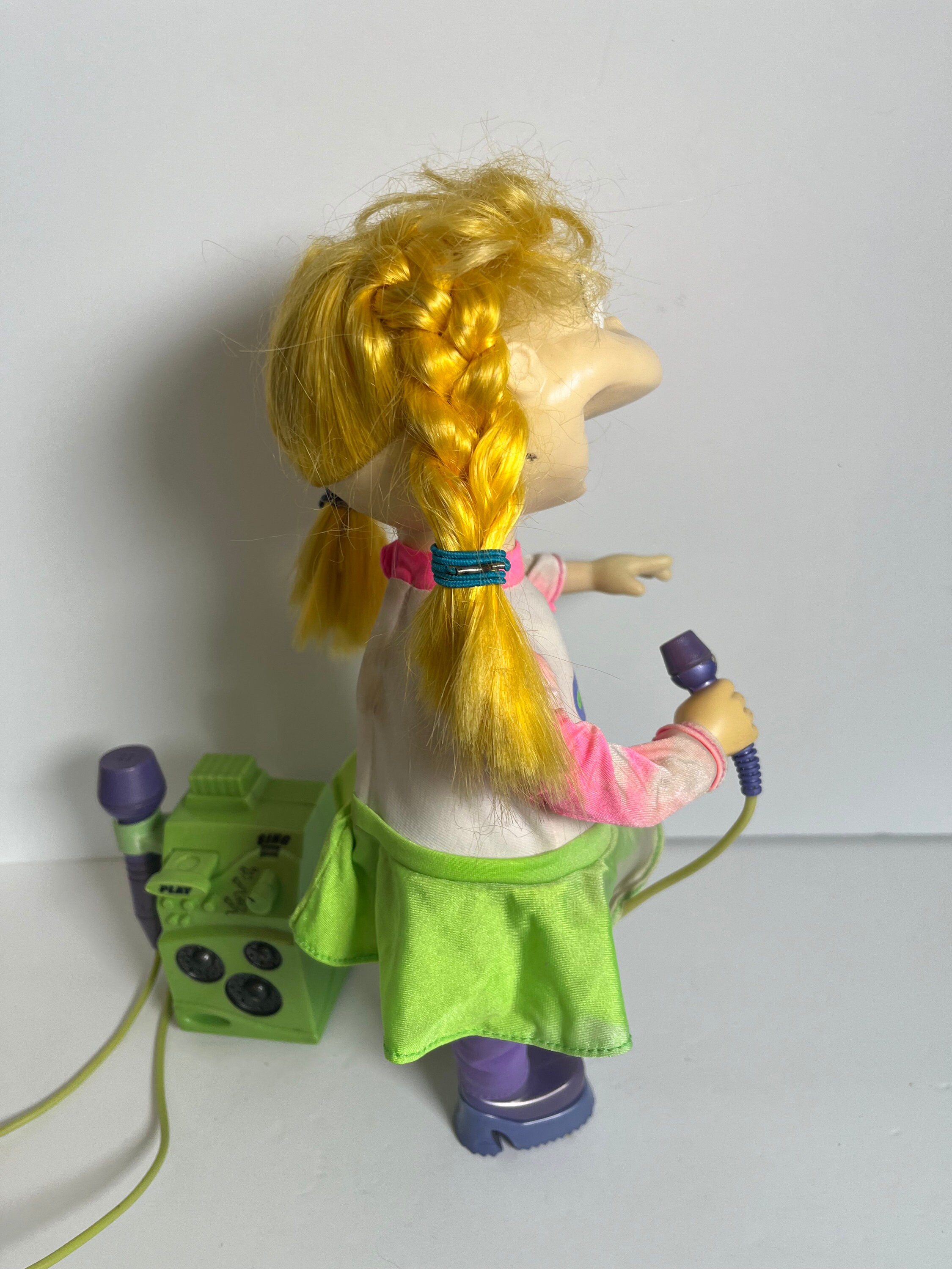 Vintage 2000 Nickelodeon Rugrats Angelica Sing N Swing Karaoke Doll ...