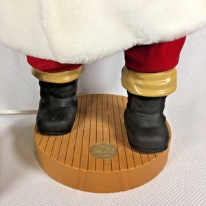 Vintage 1991 Animated Coca-cola Shhh Santa Clause W/dog Original Boxed ...