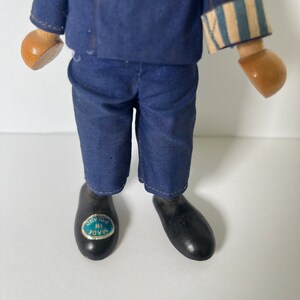 Vintage Wood Peg Police Officer London BOBBY Doll Made in Poland 8 - Etsy
