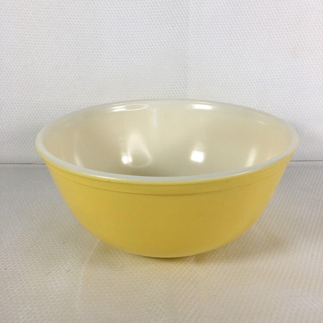 Vintage Pyrex Yellow Mixing Bowl 2 1/2 Quart Nesting #403 - Etsy