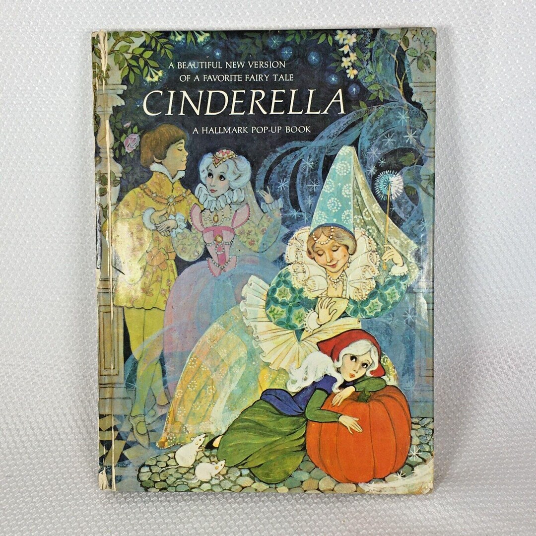Vintage Cinderella Hallmark Pop-up Book Children's Fairy Tale Classic ...